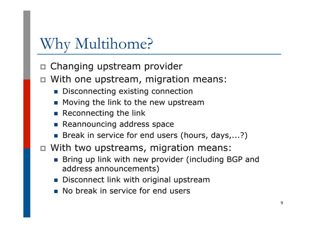 BGP Multihoming Techniques | PDF