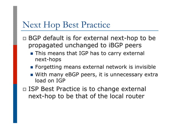 BGP Techniques for Network Operators | PDF