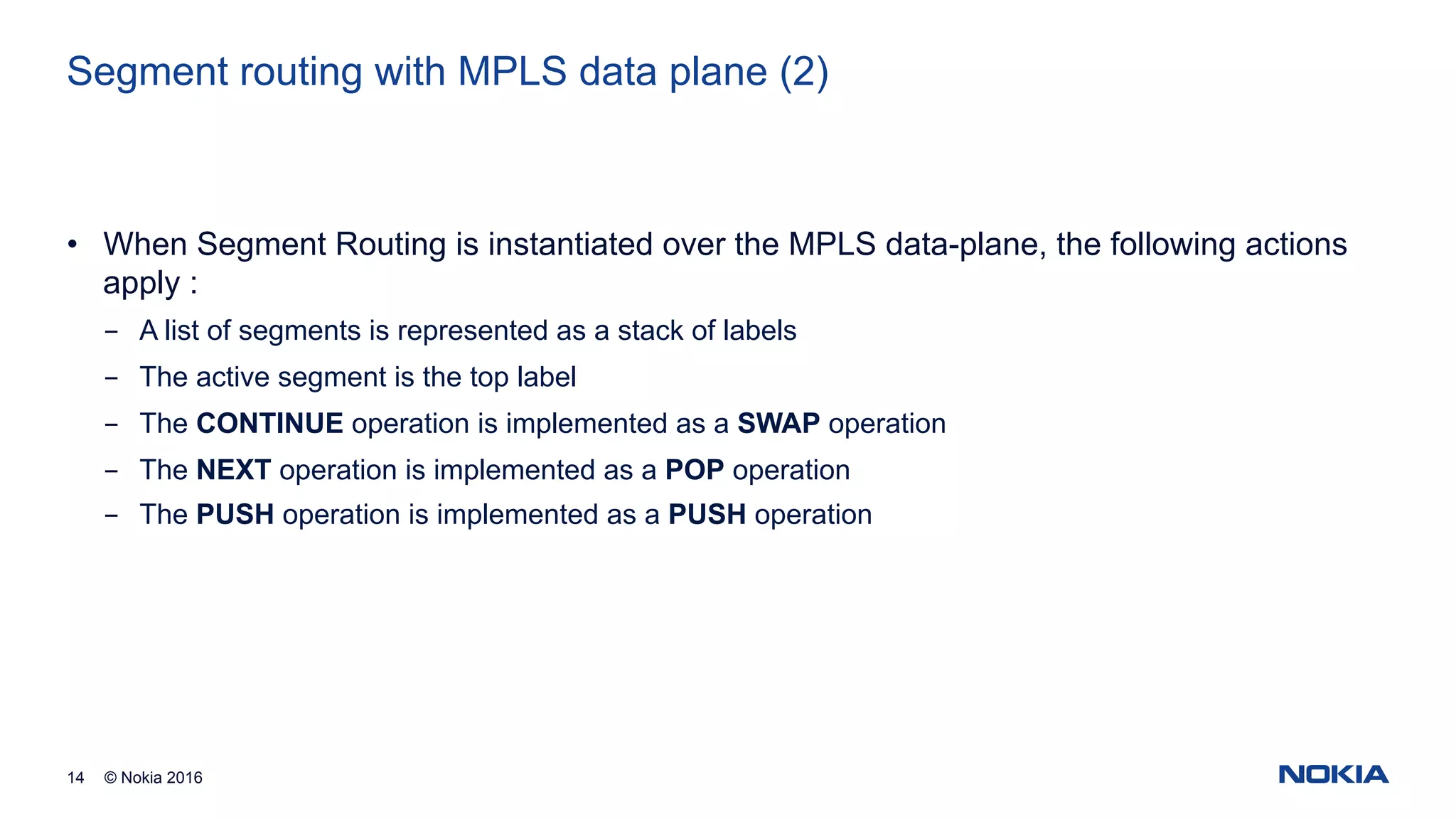 Segment Routing A Tutorial Pdf Computer Networking Computing