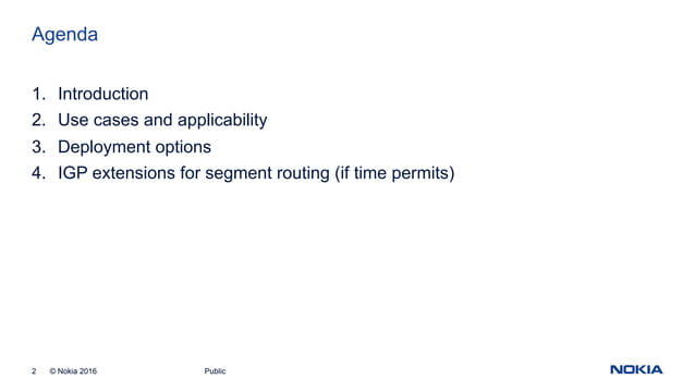 Segment Routing A Tutorial Pdf Computer Networking Computing