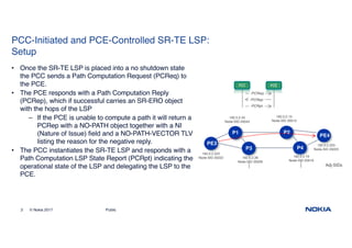 Stateful PCE and Segment Routing | PDF | Computer Networking | Computing