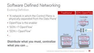 OpenFlow: What is it Good For? | PPT