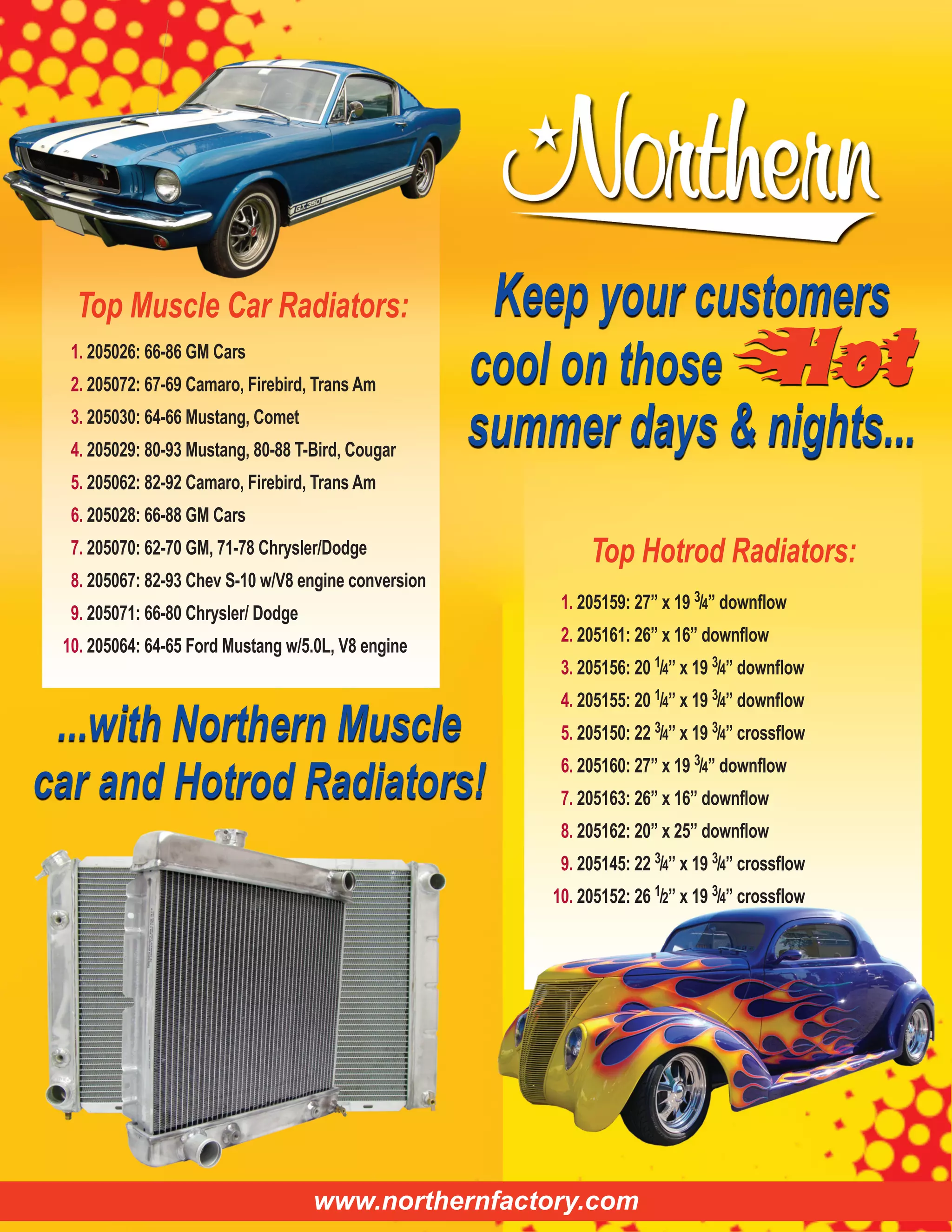 Northern Hot Rod Radiators | PDF