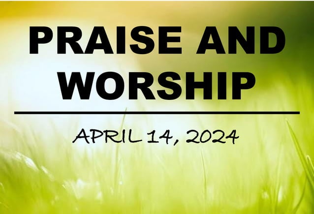 PRAISE - AND - WORSHIP LINE UP WITH LYRICS POWERPOINT PRESENTATION FOR ...