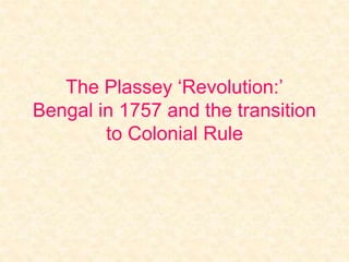 Battle of plassy 1757,Early history of european countries | PPT