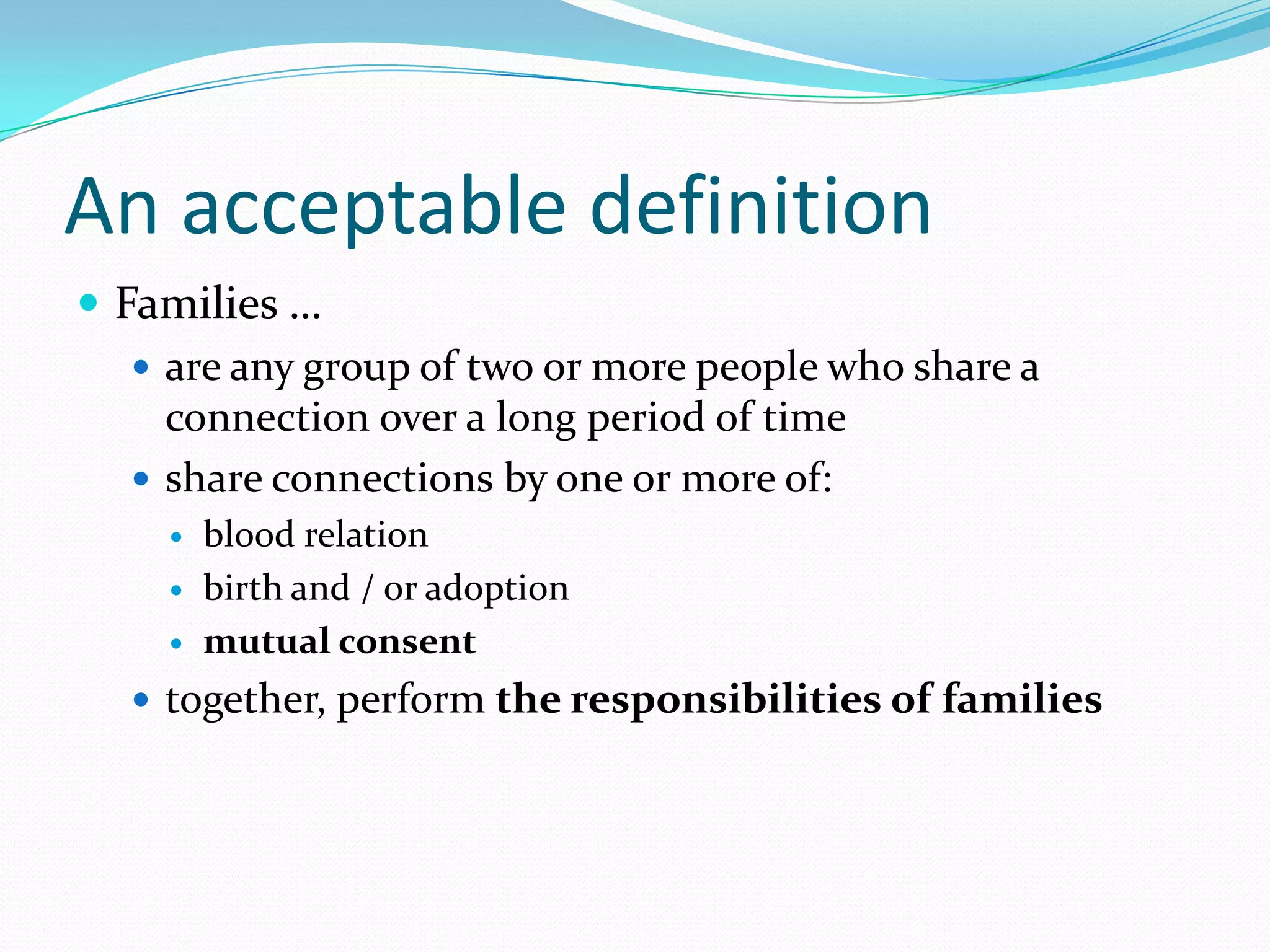 April 08 what is a family | PPTX