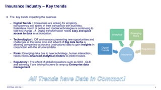 Using a Data Lake at the core of a Life Assurance business | PPT