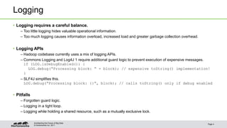 HDFS: Optimization, Stabilization and Supportability | PPT