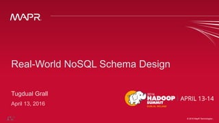 Real-World NoSQL Schema Design | PPT