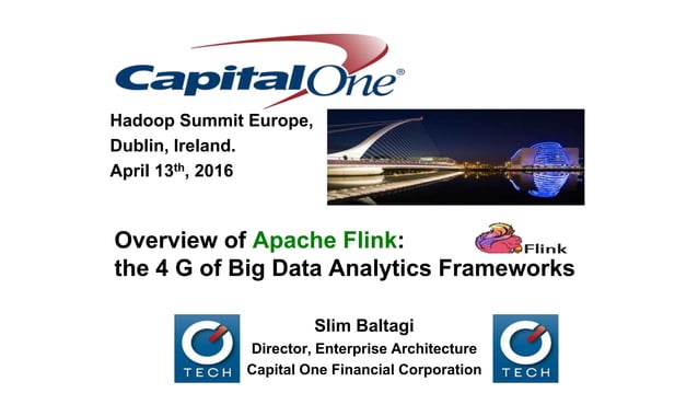 Overview of Apache Flink: the 4G of Big Data Analytics Frameworks | PPT
