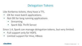 Securing Spark Applications | PPTX | Cloud Computing | Internet