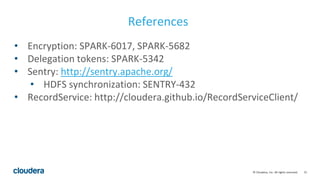 Securing Spark Applications | PPTX | Cloud Computing | Internet