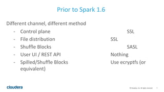 Securing Spark Applications | PPTX | Cloud Computing | Internet