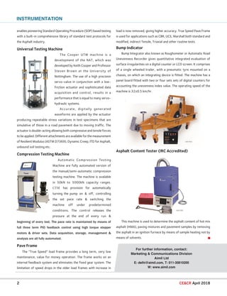 Civil Engineering Instrumentation for Infrastructure | PDF | Civil Engineering Industry | Industries