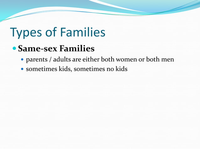 April 19 types of families | PPTX | Marriage and Civil Unions | Family ...