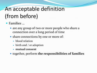 April 19 types of families | PPTX | Marriage and Civil Unions | Family ...
