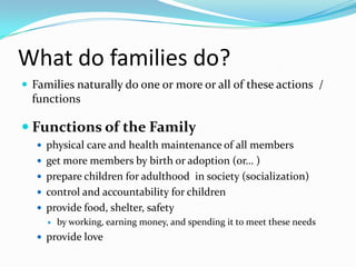 April 19 types of families | PPTX