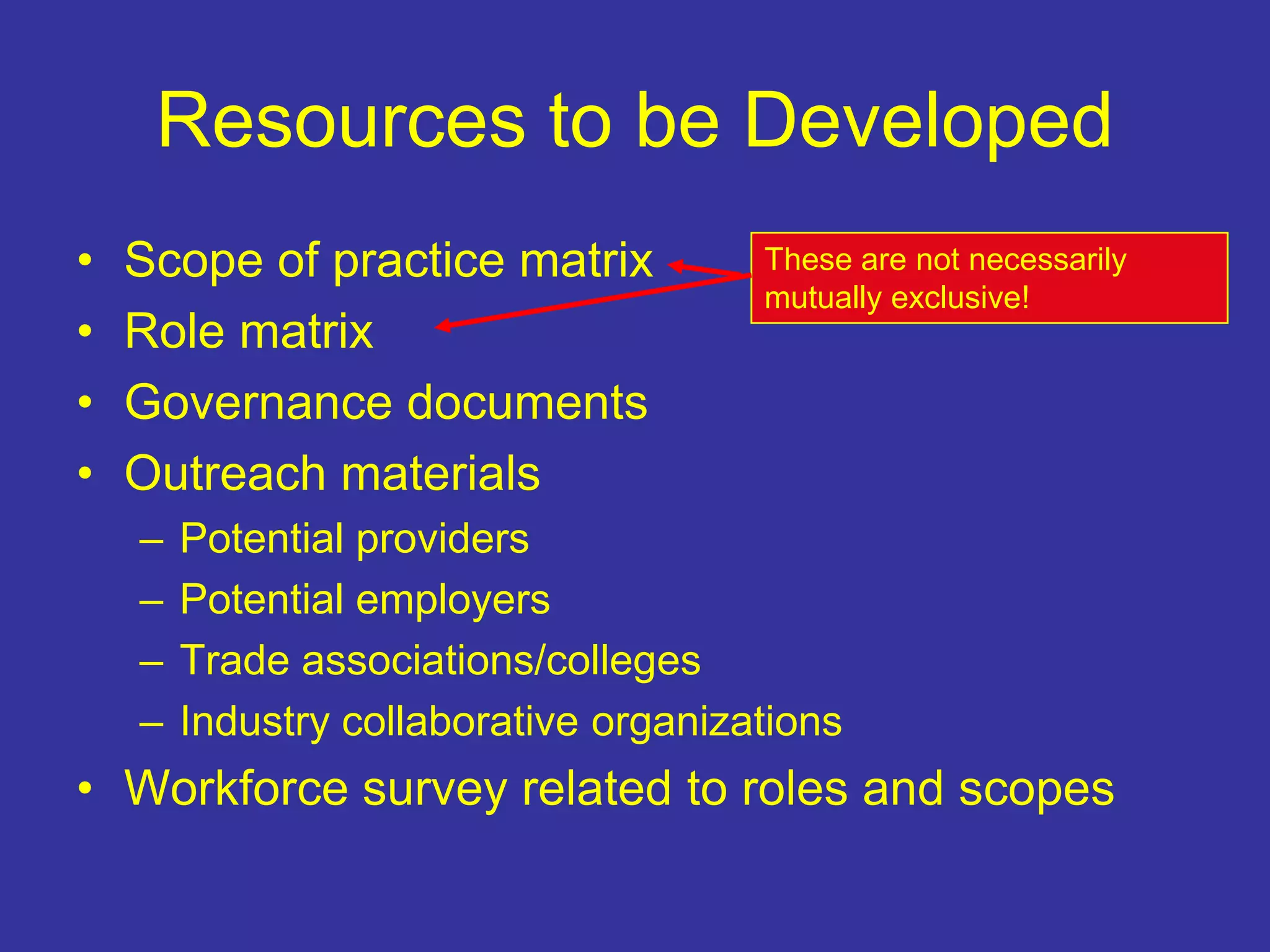 April 2007 Expanded Role vs Expanded Scope | PPT