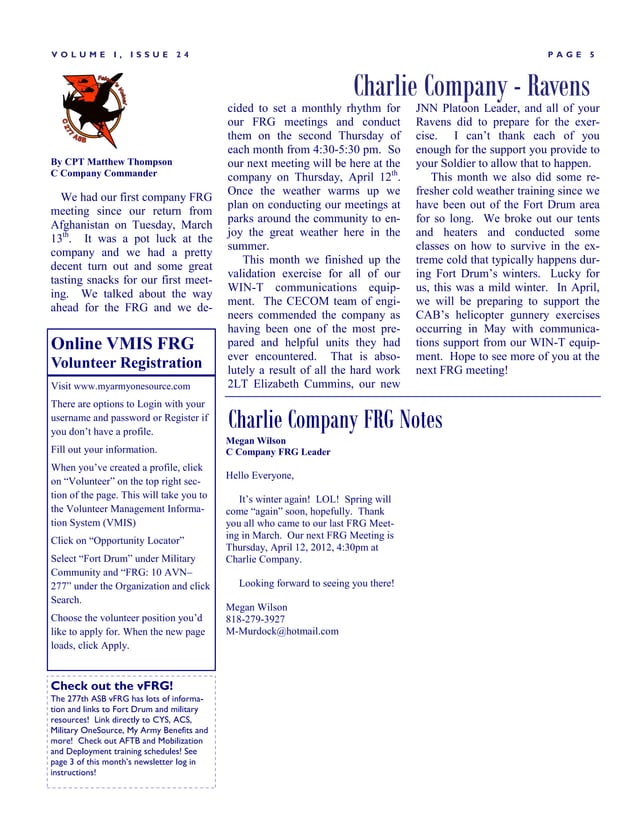 April 2012 277th asb newsletter | PDF