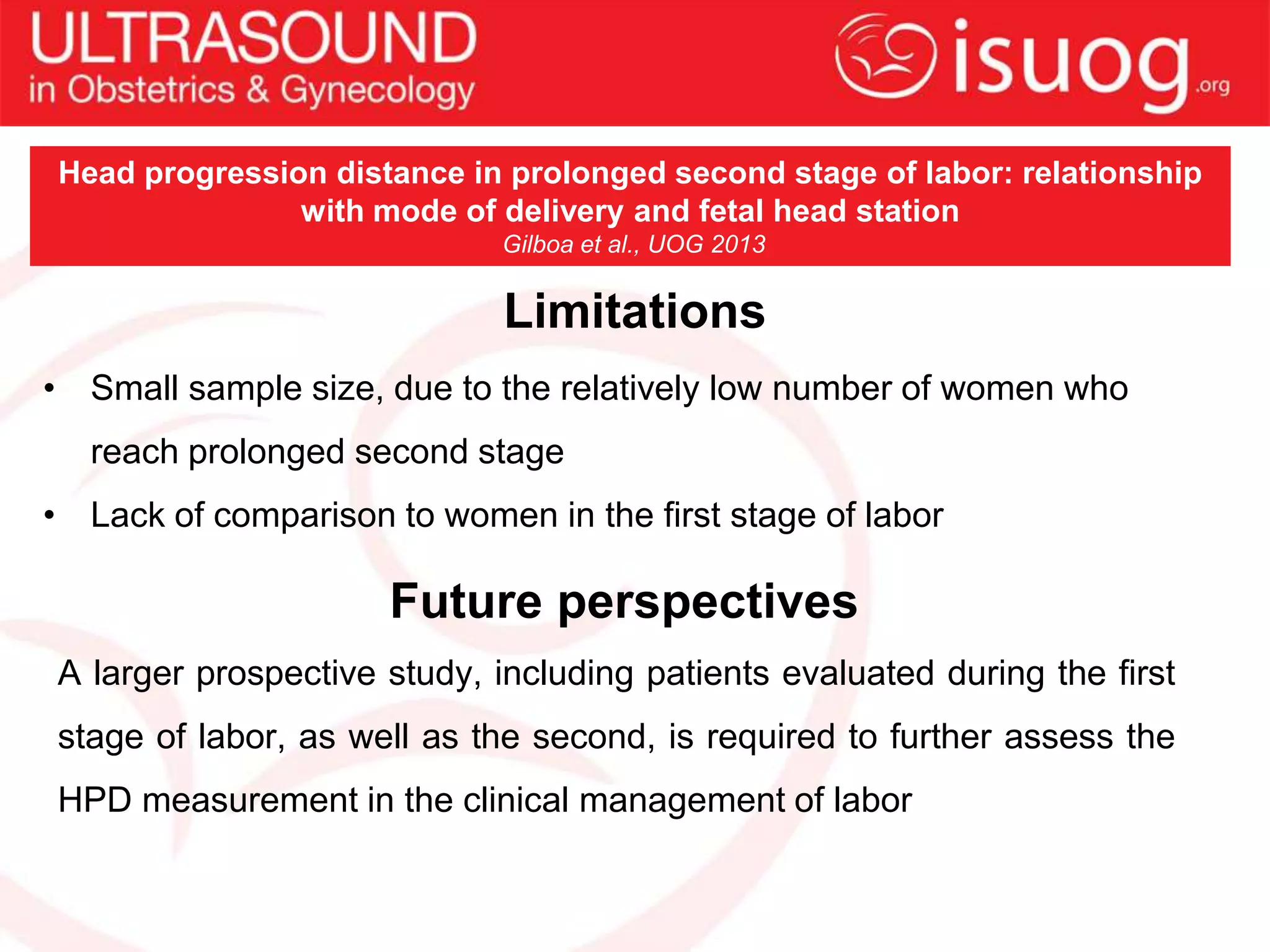 UOG Journal Club: Intrapartum transperineal ultrasound assessment of ...