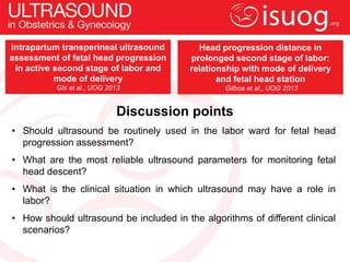 UOG Journal Club: Intrapartum transperineal ultrasound assessment of ...