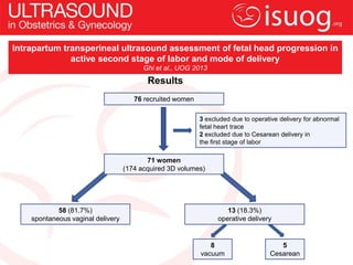 UOG Journal Club: Intrapartum transperineal ultrasound assessment of ...