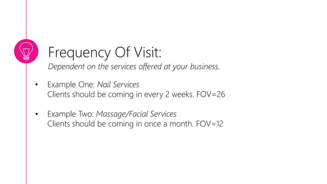 Improving Your Frequency Of Visit | PPT
