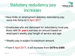 April 2017 Employment law changes | PPT