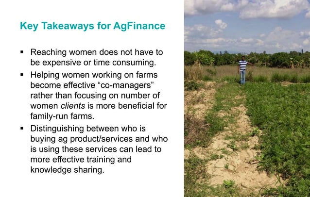 Empowering Women in Agriculture | PPTX