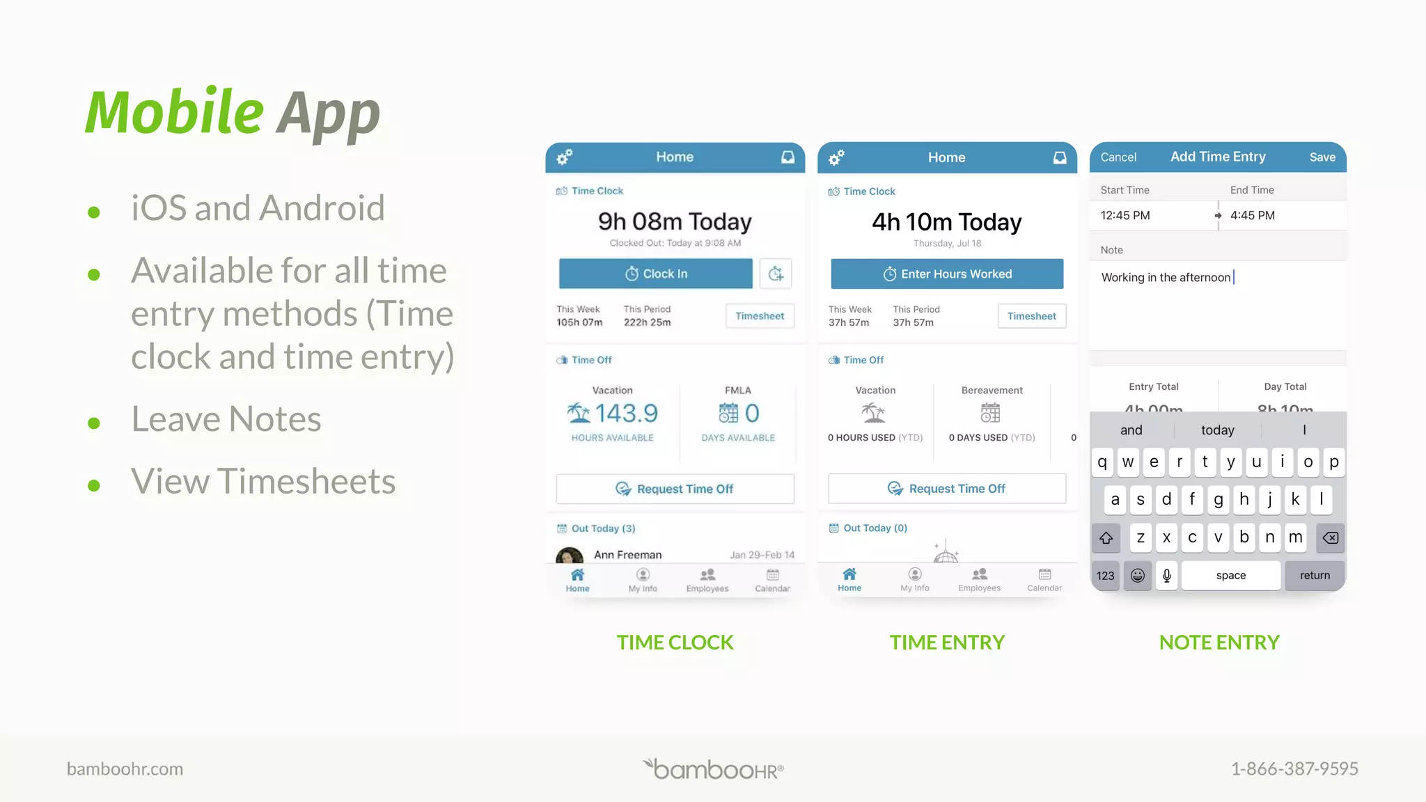 Customer Success: Time Tracking with BambooHR | PDF