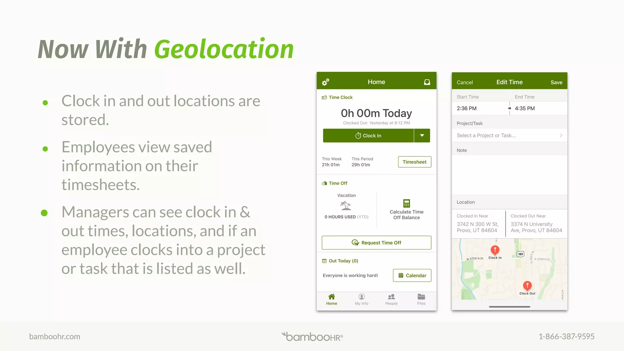 Customer Success: Time Tracking with BambooHR | PDF