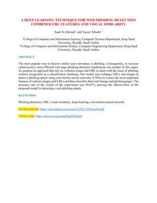 April 2024 - Top 10 Read Articles in Computer Networks & Communications | PDF