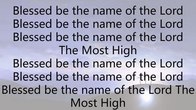 SUNDAY WORSHIP SERVICE EVERY SUNDAY PROGRAM | PPTX