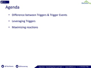 Sales Triggers: Don't Wait - Create | PPT