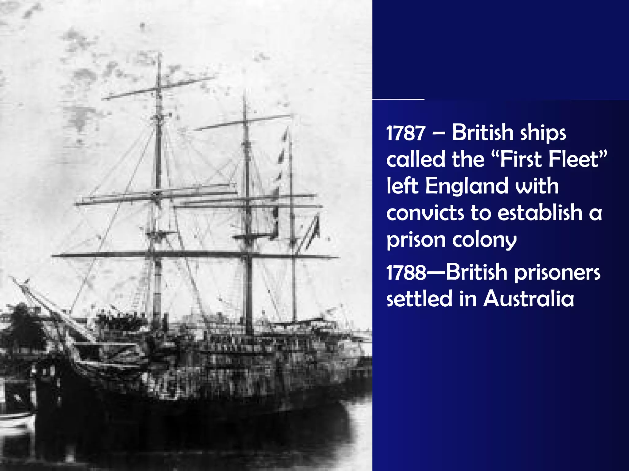 History of Australia PowerPoint | PPT