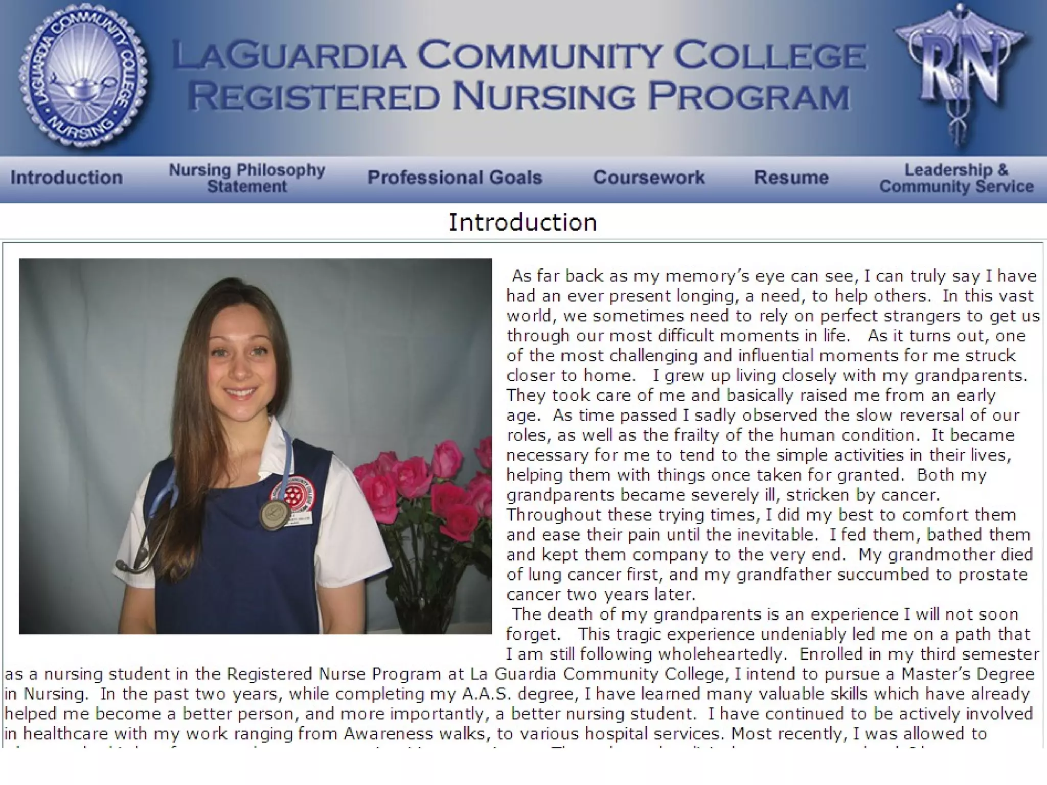 Holistic Assessment of Nursing Students with ePortfolio - Nursing, LaGuardia Community College | PPT