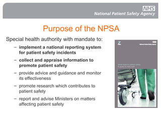 NPSA’s role in complaints | PPT