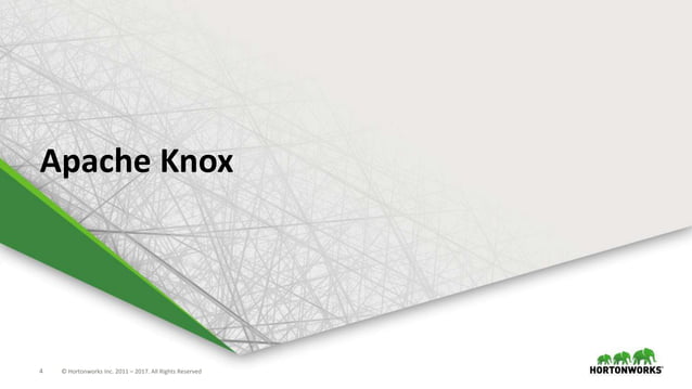 An Approach for Multi-Tenancy Through Apache Knox | PPTX