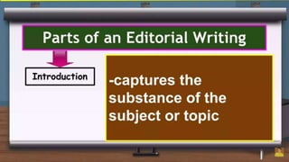 April 5, 2021 (drafting an editorial) | PPTX