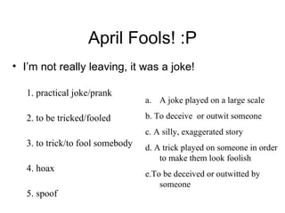 April Fools Day | PPT
