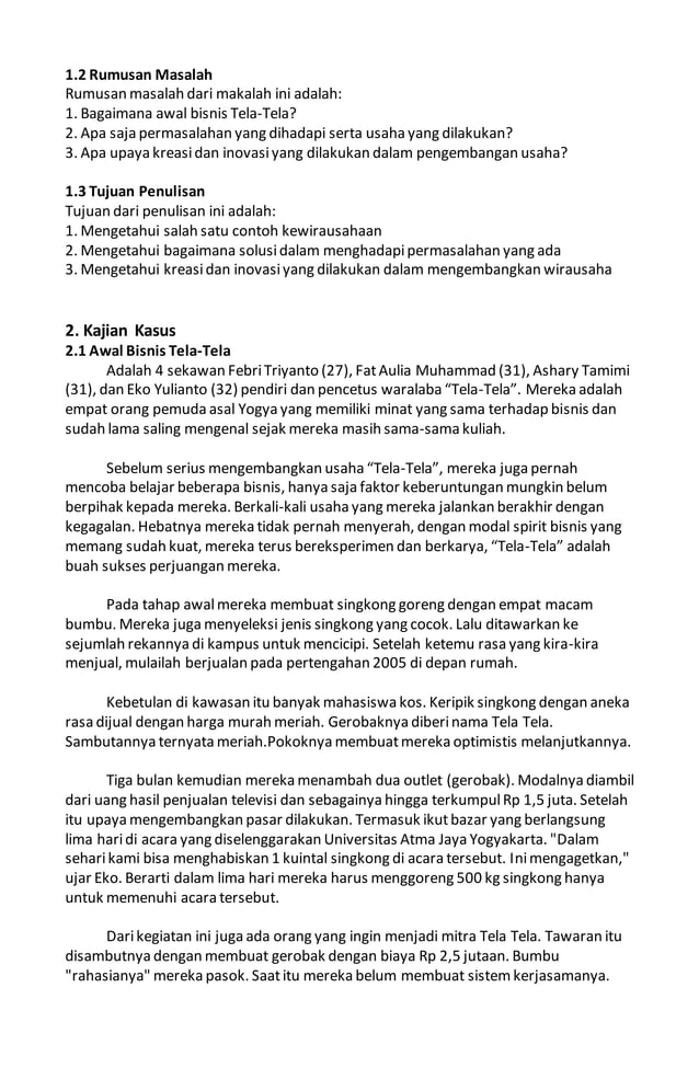 Aprilia rahmayanti ( study kasus kwu) | PDF