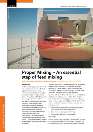 Think Grain Think Feed April 2020 | PDF