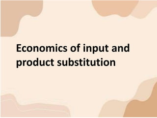 Agricultural Marketing and Economics of input | PPT