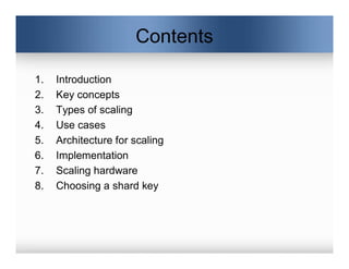 Scaling MongoDB - Presentation at MTP | PPT