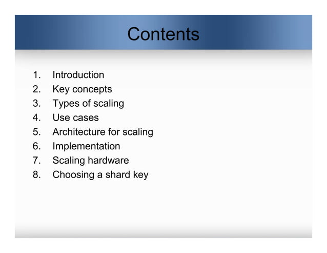 Scaling Mongodb Presentation At Mtp Ppt