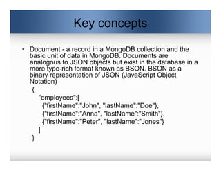 Scaling MongoDB - Presentation at MTP | PPT