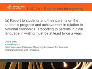 Reporting to parents | PPT
