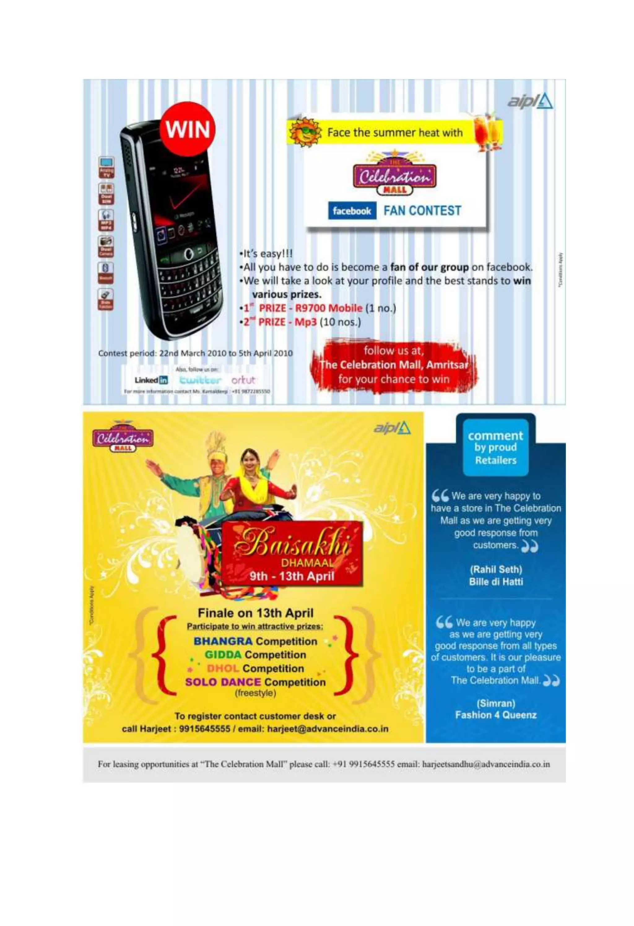 Celebration Times, April 2010 | PDF