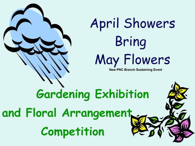 April Showers Power Point | PPT