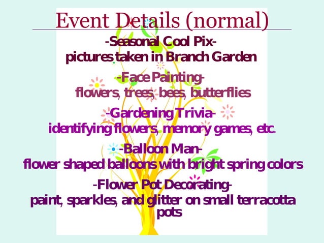 April Showers Power Point | PPT